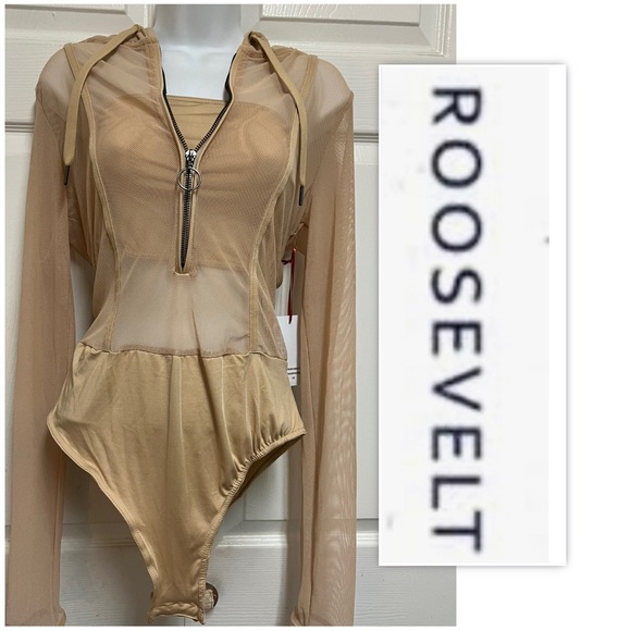 Roosevelt | Pants & Jumpsuits | Roosevelt Power Mesh Sexy Bodysuit And ...